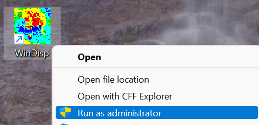 5. Repeats steps 1 and 2 to deletethe key, then exit WinDisp and then ...