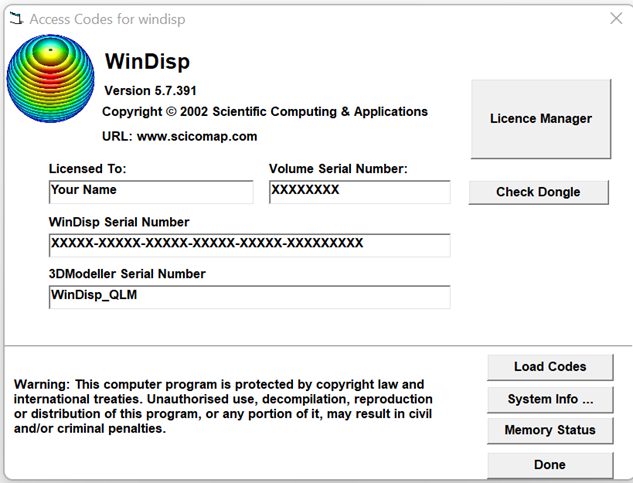 10. To move a licence, open theHelp > About form, click on the Licence ...