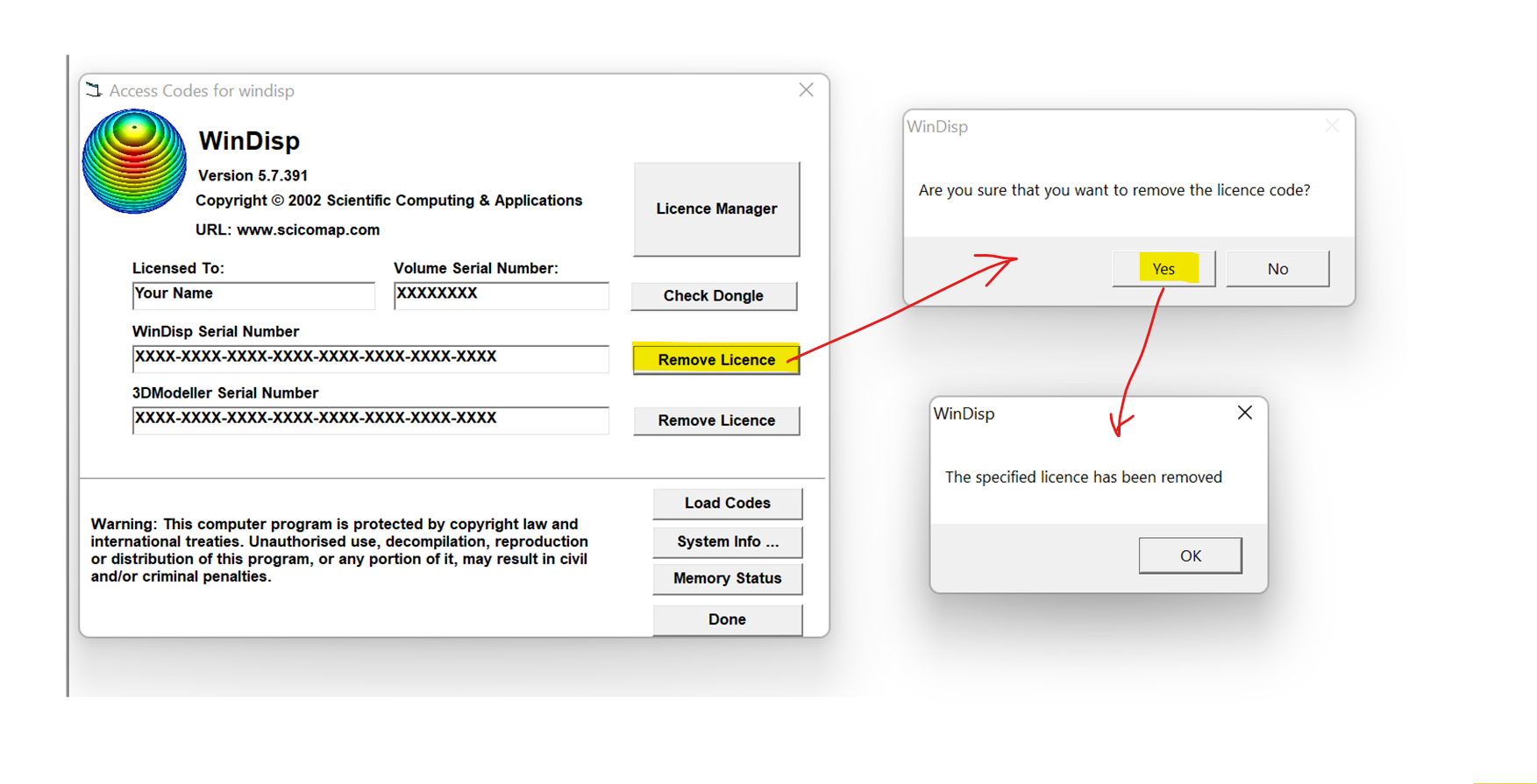 3. This may informyou that the key deletion failed and you need to run ...